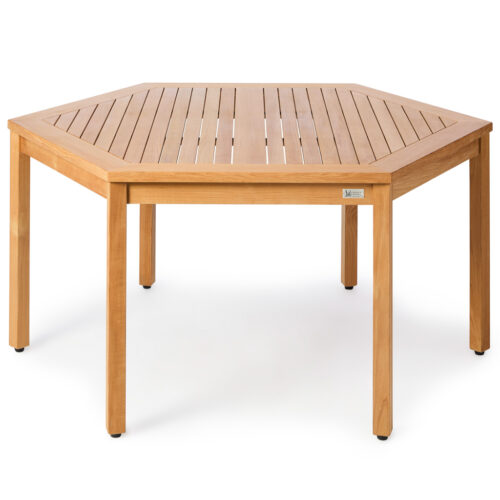 Cumberland Hexagonal Table | Jati Furniture | Outdoor Teak Furniture