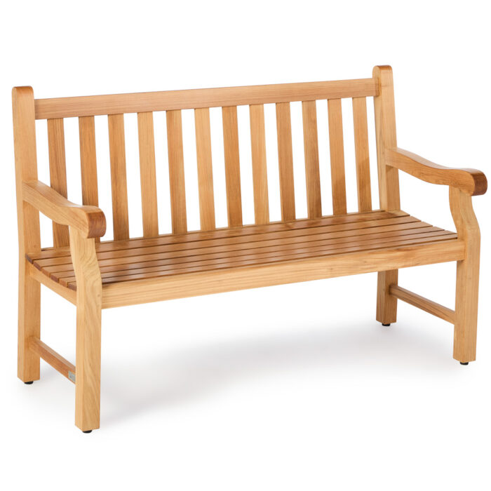 Durham Teak Garden Bench 153cm - Jati Furniture