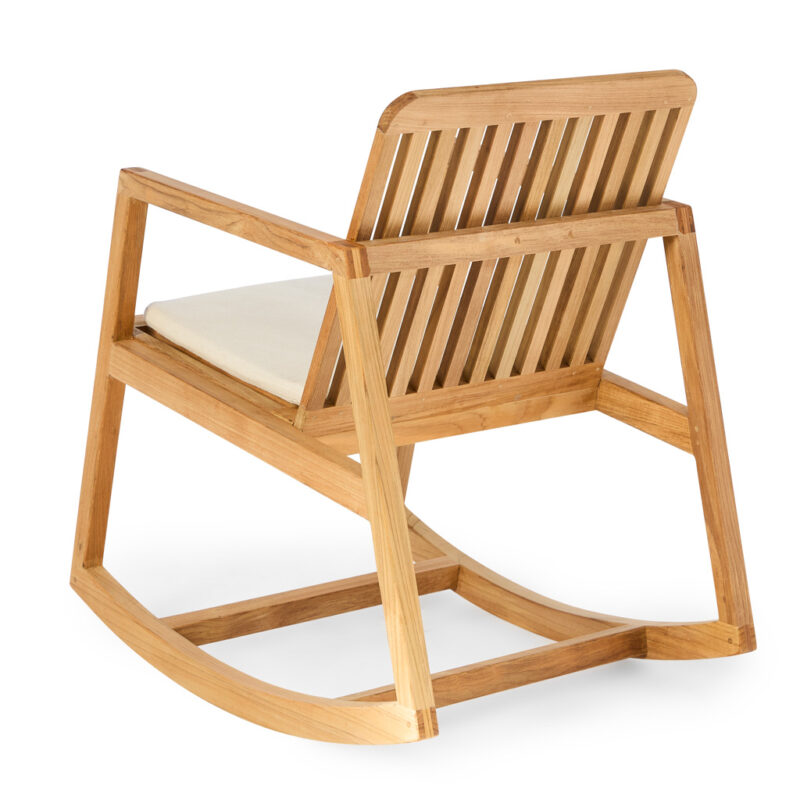 Newbury Teak Outdoor Rocking Chair - Jati Furniture