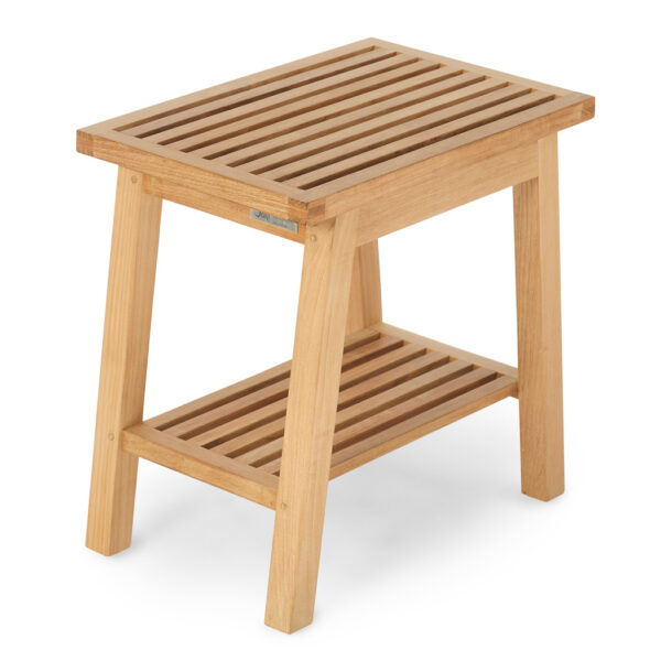 Solid Teak Wood Shower Stool | Jati Furniture Austrralia
