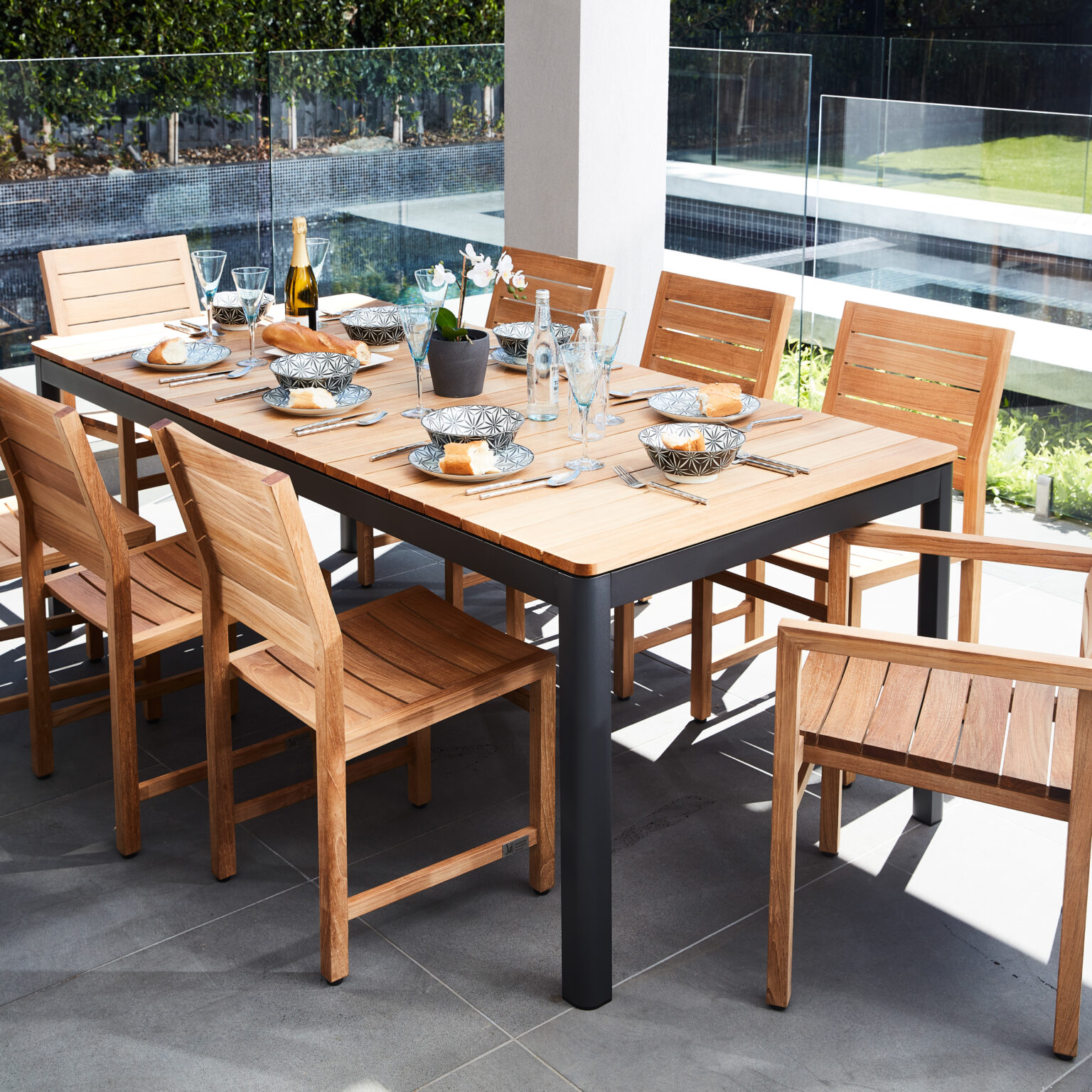 Osaka Teak Table - Jati Furniture